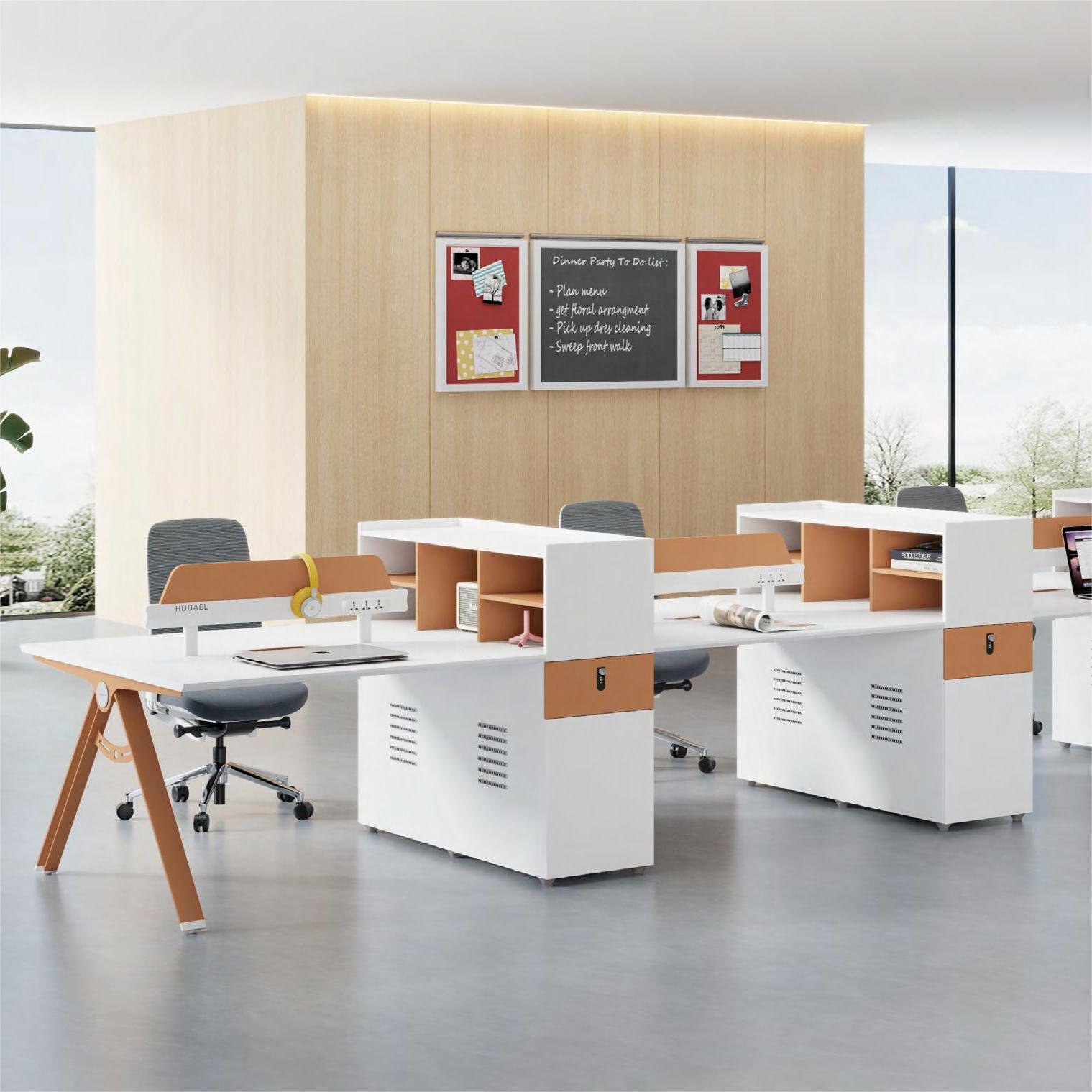 Customized Office Interior Modular work station 2 seater 4 seater 6 ...